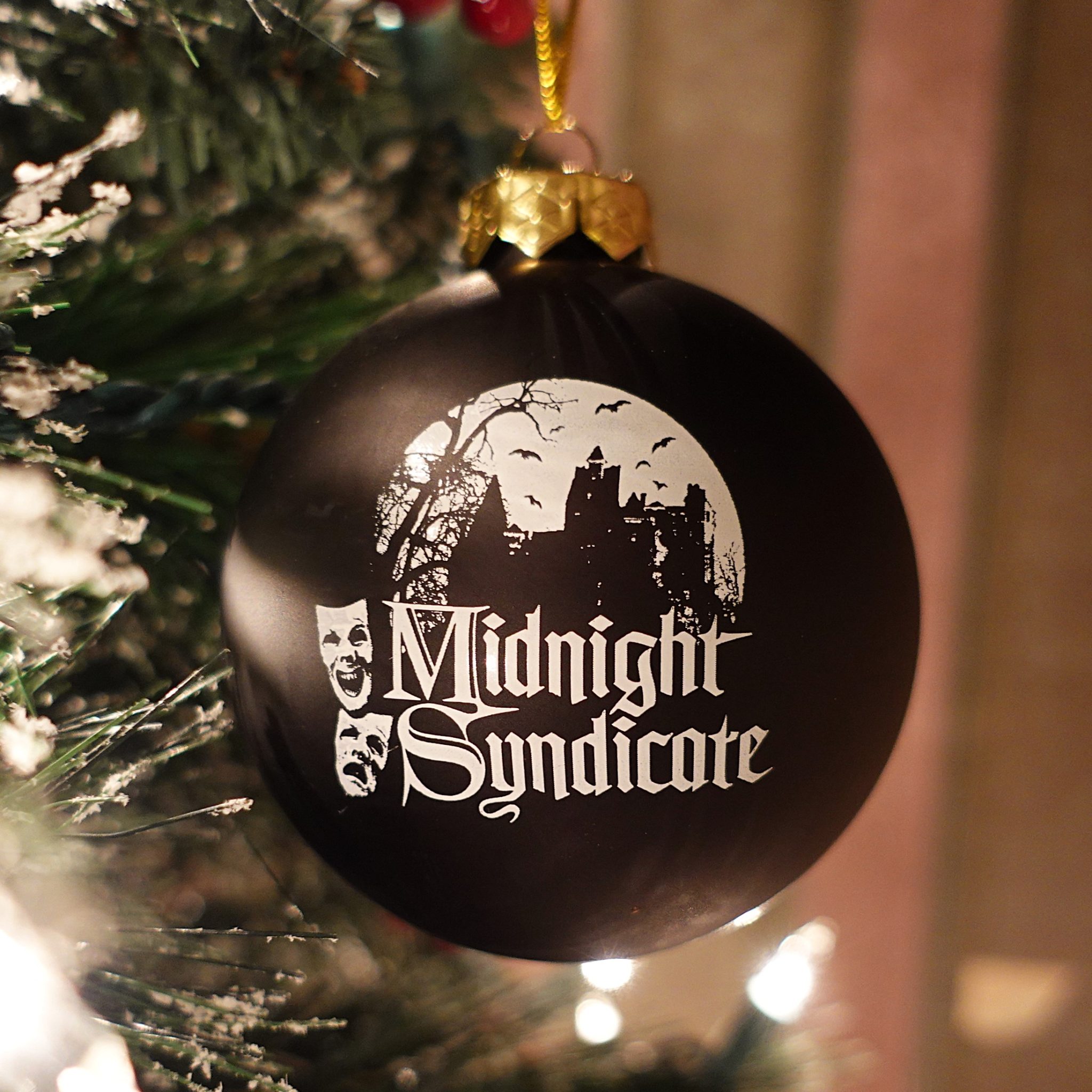 Midnight Syndicate Logo Ornament - Midnight Syndicate Halloween Music ...